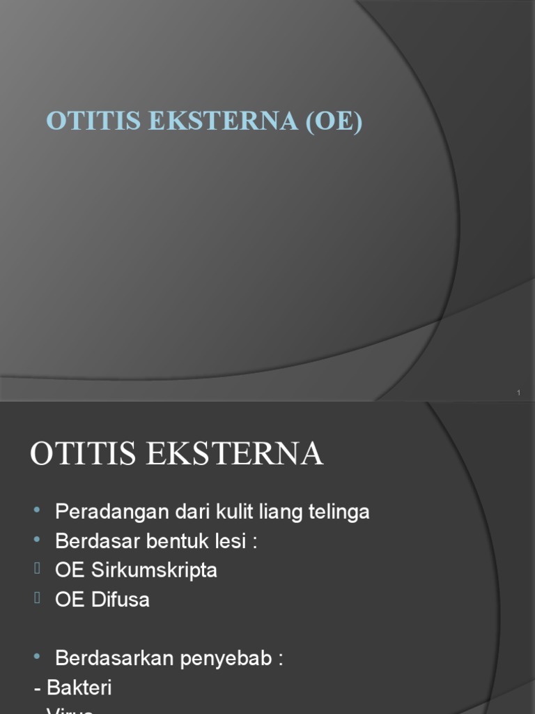 Otitis Eksterna | PDF