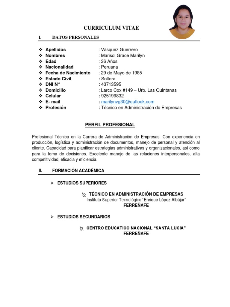 CV Greis | PDF | Bancos | Economias