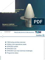 M739A1 Point Detonating Fuze | PDF | Fuze | Artillery