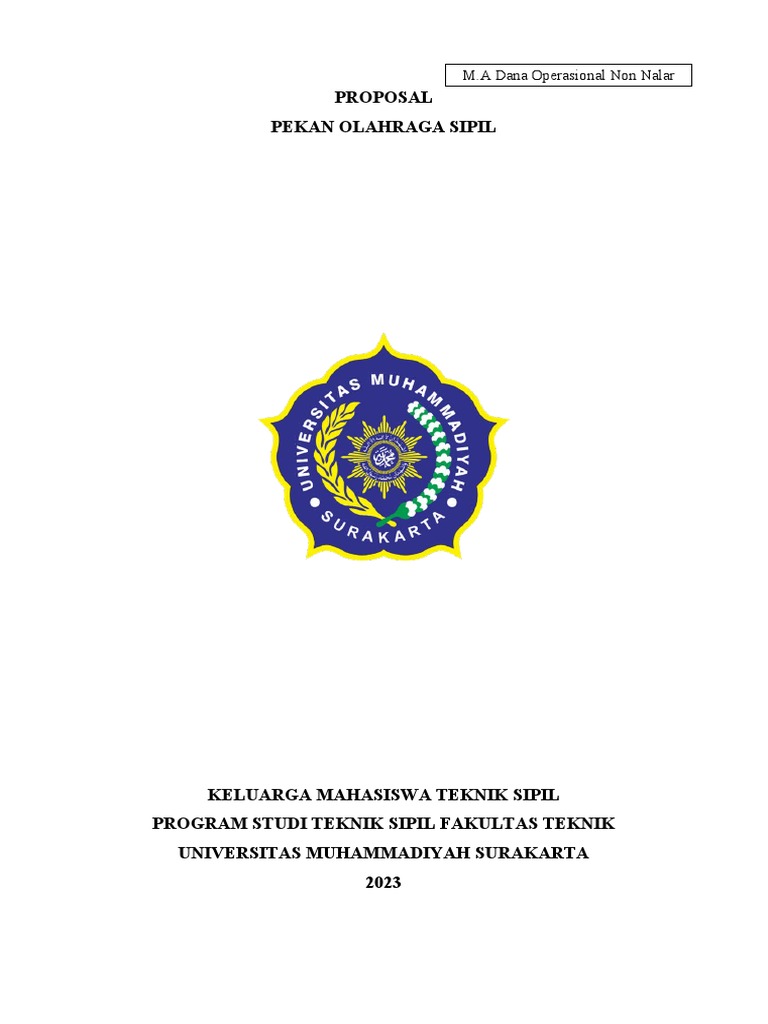 Rev 2 Proposal Pos 2023 - Univ | PDF