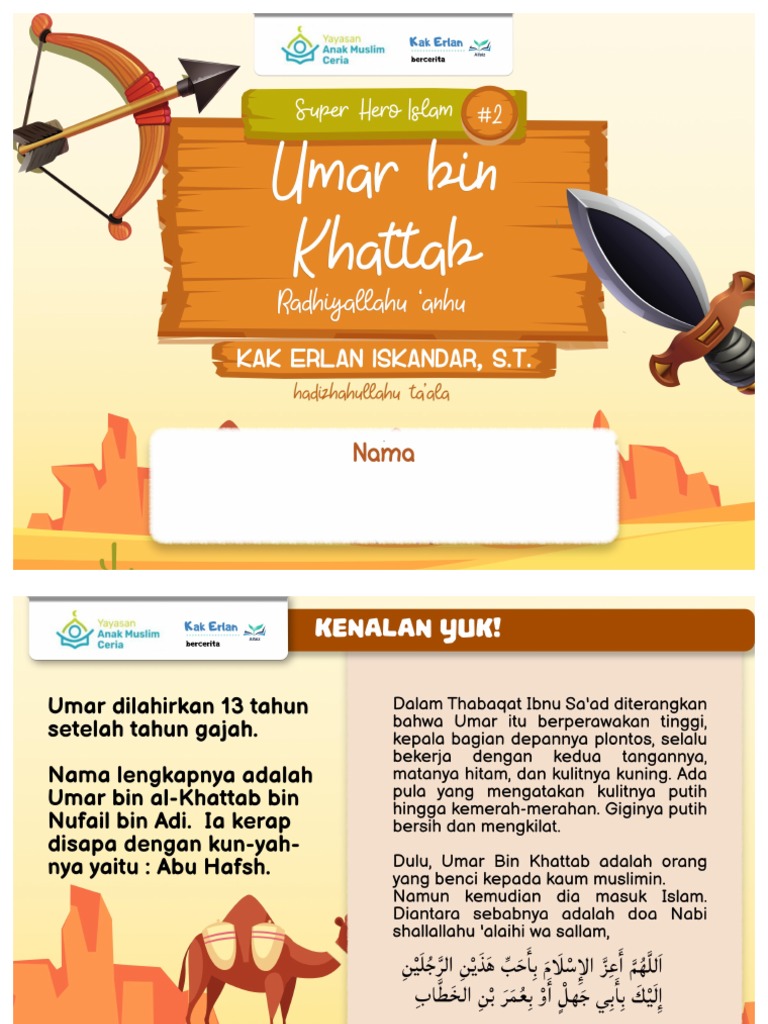 Kisah Umar Bin Khattab | PDF