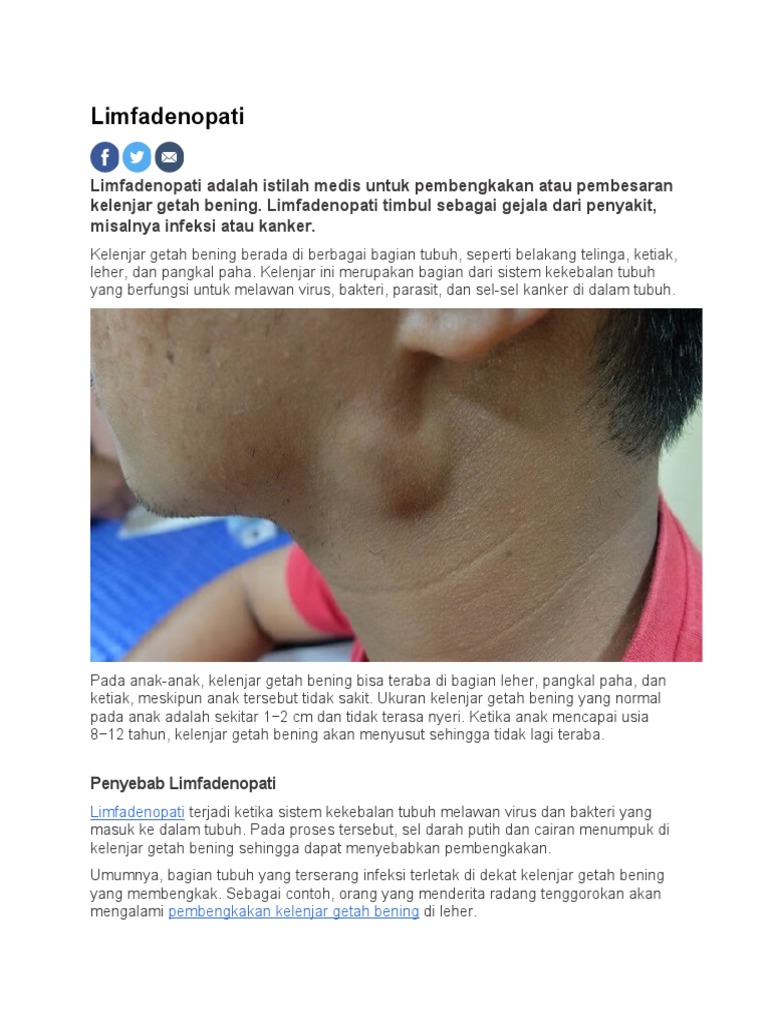 laporan limfadenopati | PDF