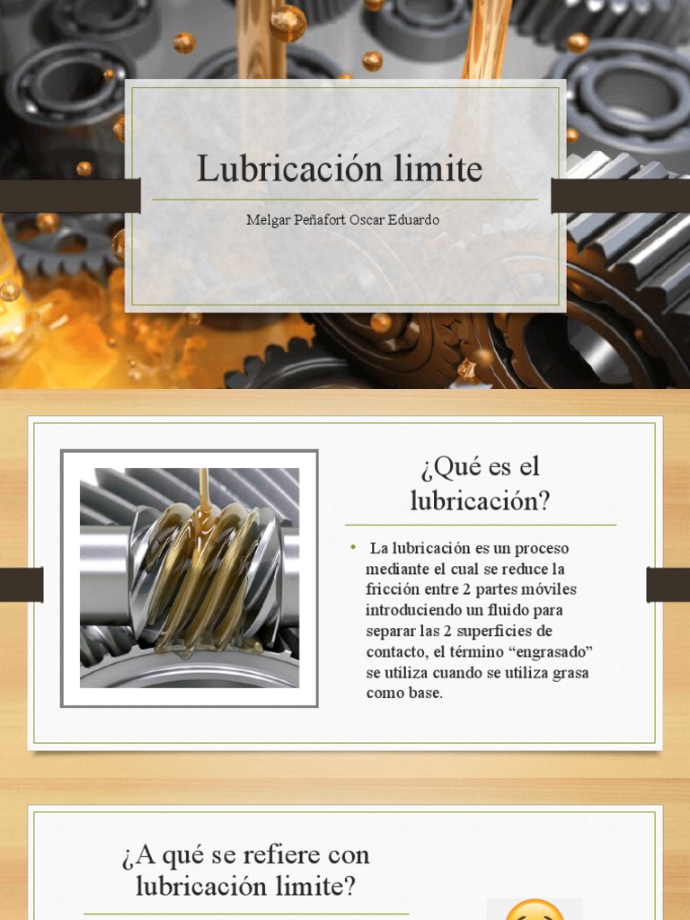 19 Lubricacion Limite | PDF