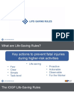10 Life Saving Rules | PDF | Occupational Safety And Health | Driving