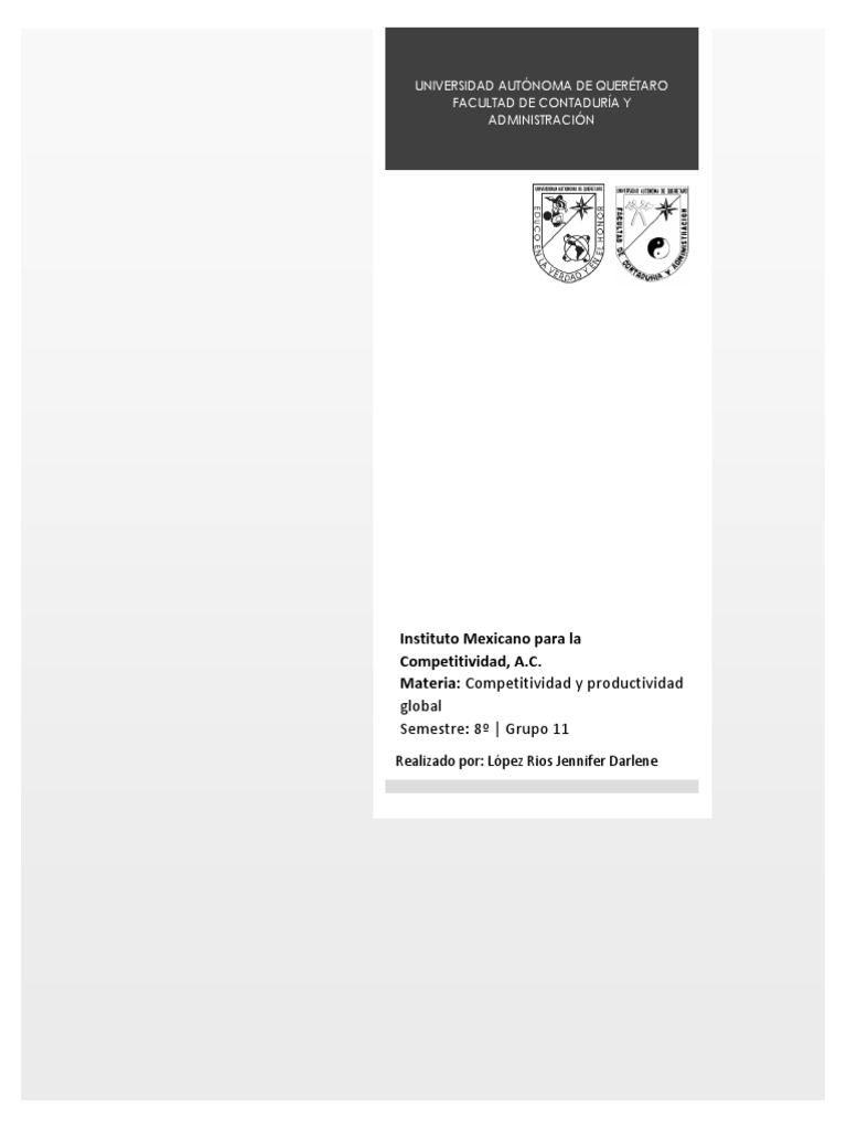 IMCO | PDF | México | Economias