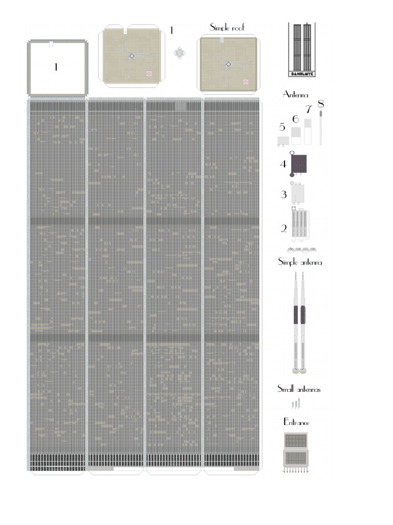 Old WTC Paper Model | PDF