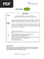 Agrigrow Ca B ZN - Ficha Técnica | PDF | Toxicidad | Calcio