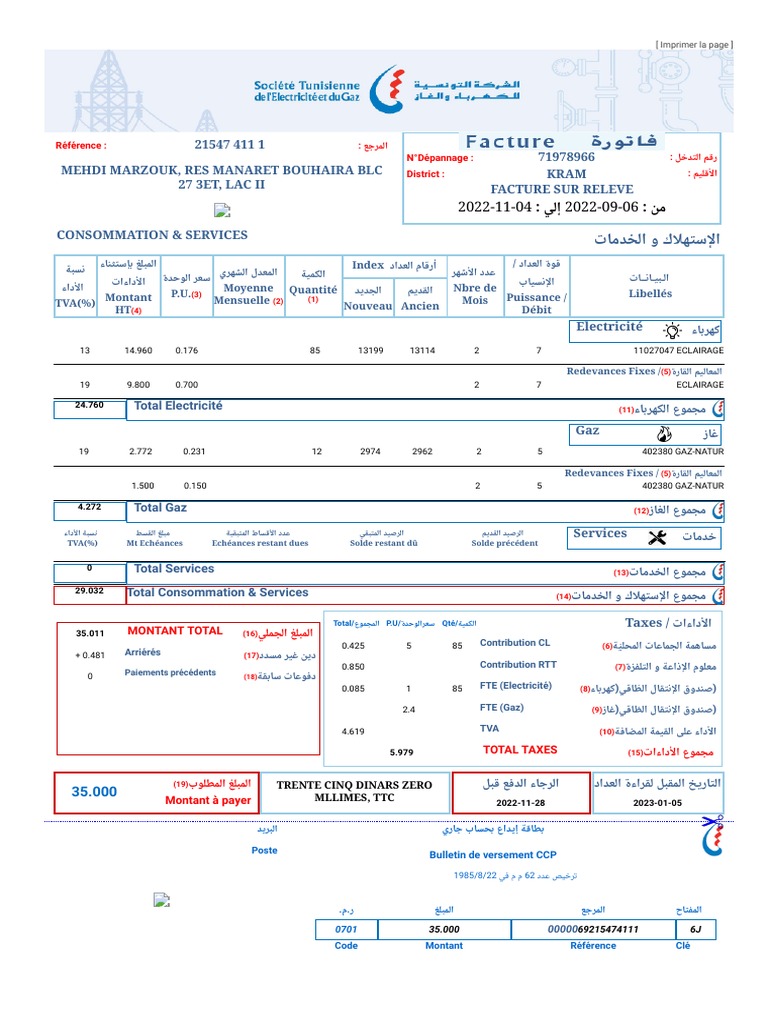 STEG - Facture ref _ 215474111 (2) | PDF