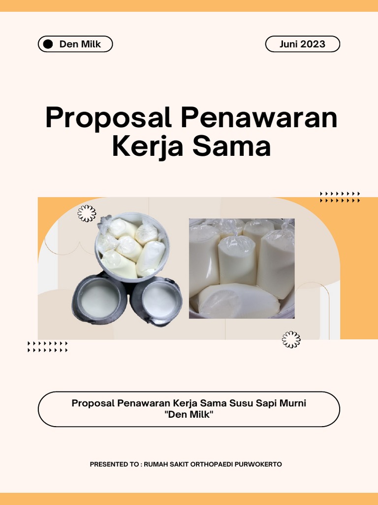 Proposal Kerja Sama | PDF