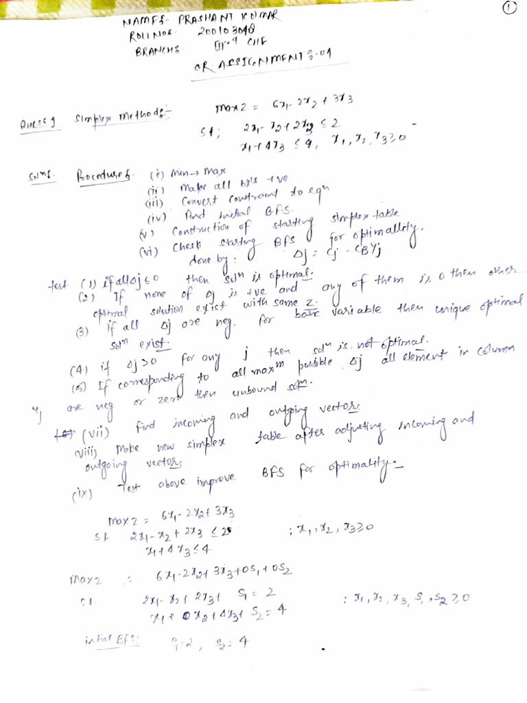 Or Assignment Solution 1 5 Prashant Pdf 6145