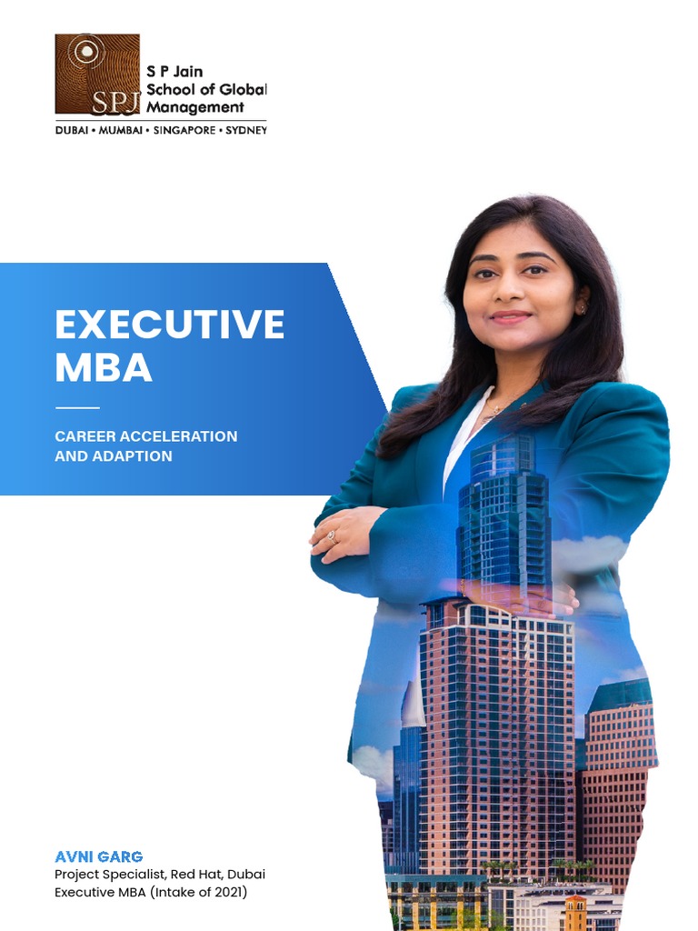 EMBA Brochure 2022 | PDF | Master Of Business Administration | Simulation