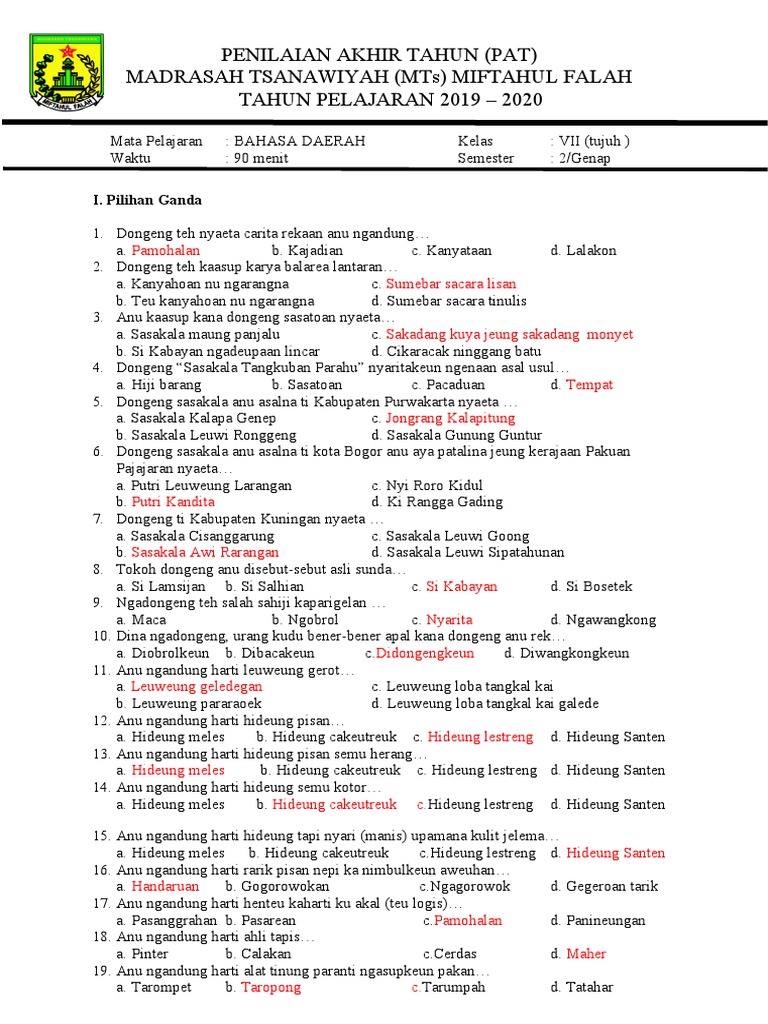 Bedana Ngadongeng jeung Maca Dongeng | PDF | General Fiction