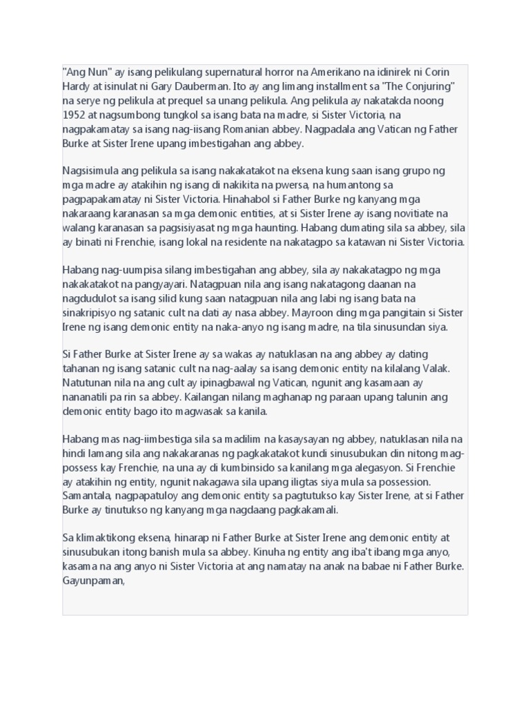 Conjuring Script | PDF