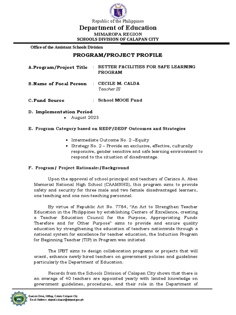 2023 Project Proposal - Sample | PDF