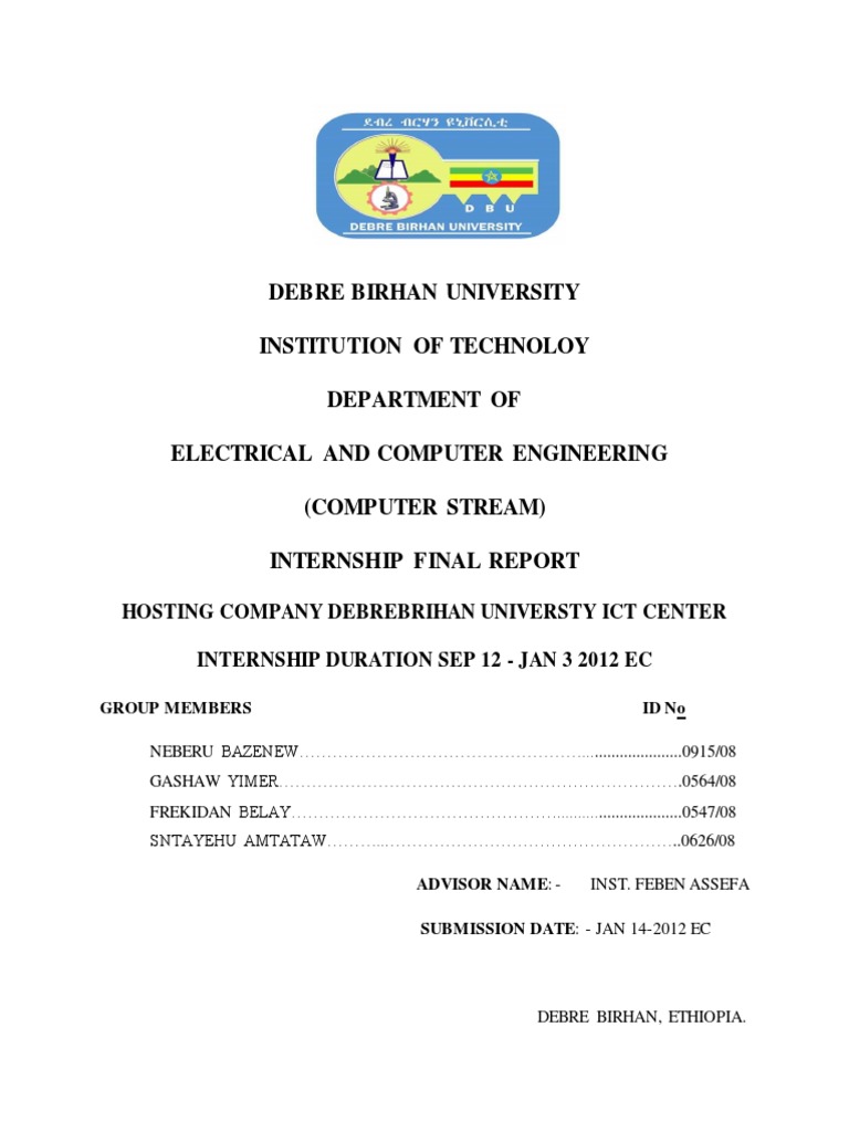 Internship Final ReportPDF | PDF
