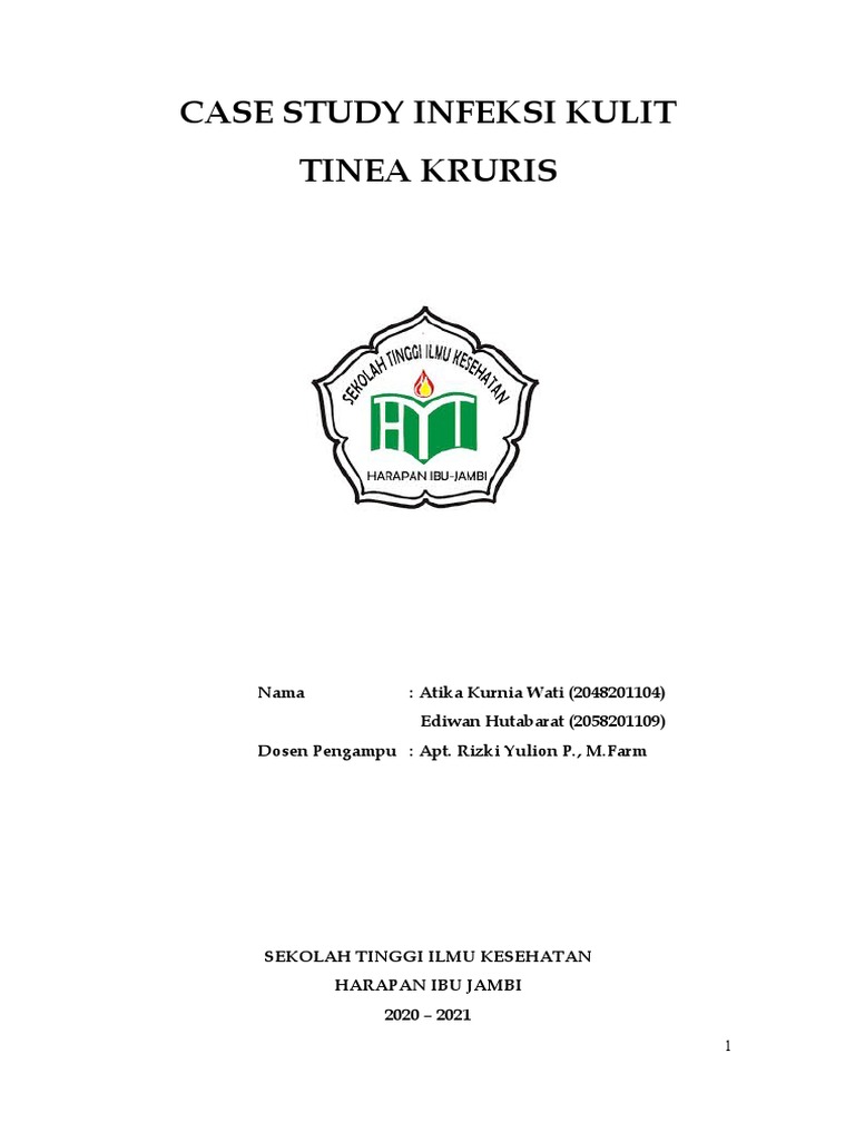 Studi Kasus Tinea Kruris-Dikonversi Salinan | PDF