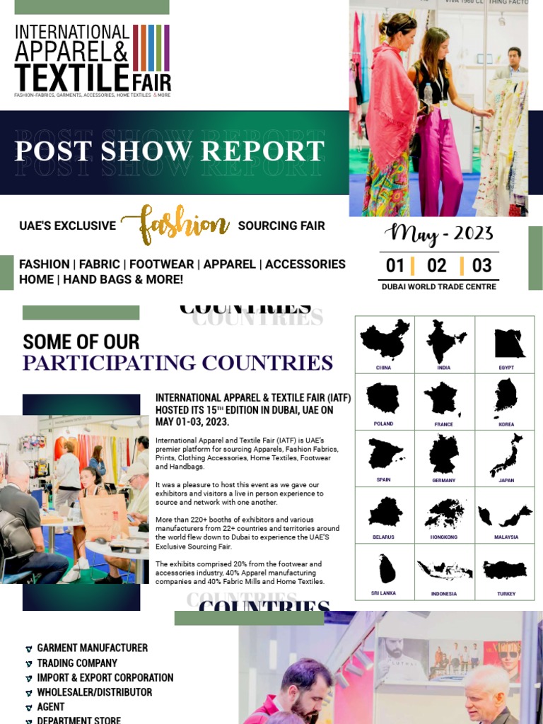 IATF May 2023 Post Show Report | PDF | Advertising | Textiles