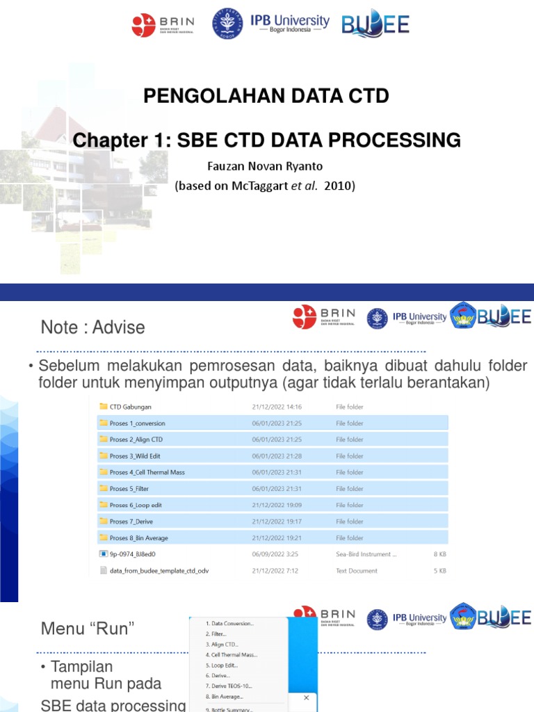 Sbe Data Processing Step | PDF