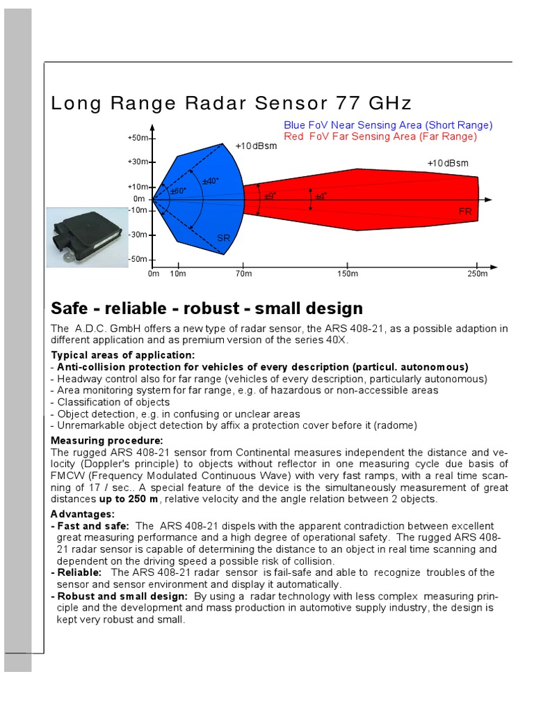 毫米波雷达 | Download Free PDF | Radar | Radio Technology