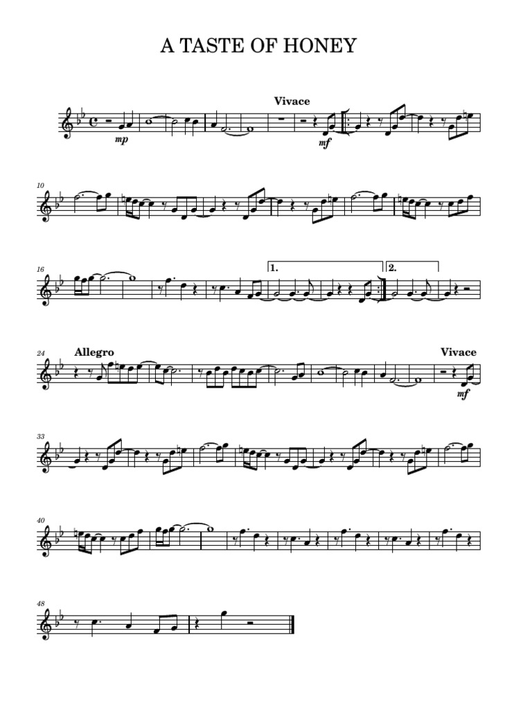 A Taste of Honey Herb Alpert | PDF