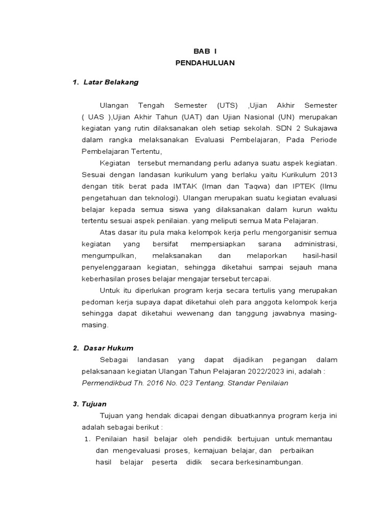 Program Uts, Uas, Uat, Un | PDF | Karier & Perkembangan | Bisnis