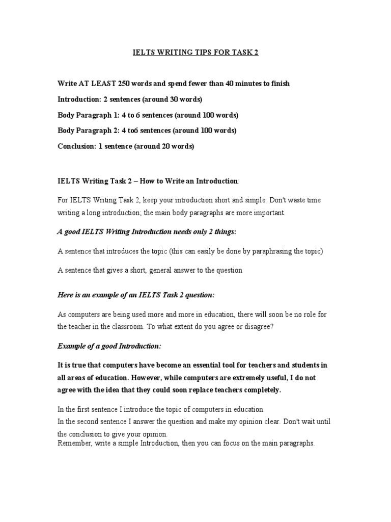 IELTS Task 2 Writing Guide | PDF | Essays | Reason