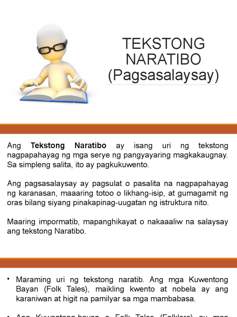 Q3 Lesson 5 Tekstong Naratib | PDF