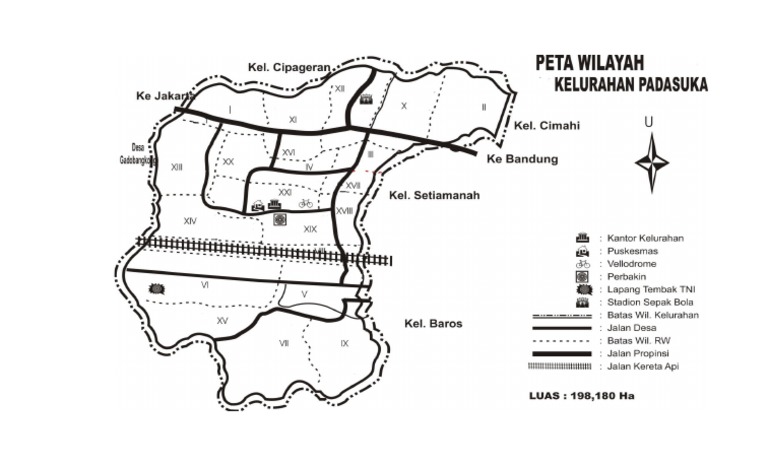 PETA WILAYAH KELURAHAN PADASUKA | PDF