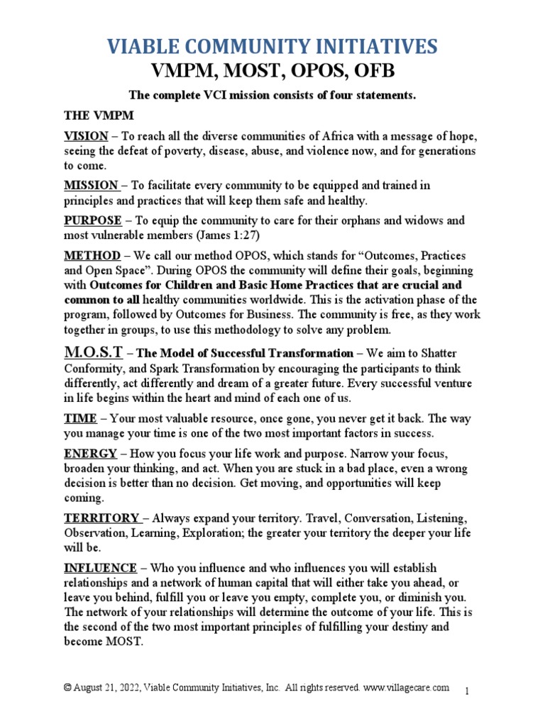 OPOS GUIDE August 2022 | PDF | Child Abuse | Family