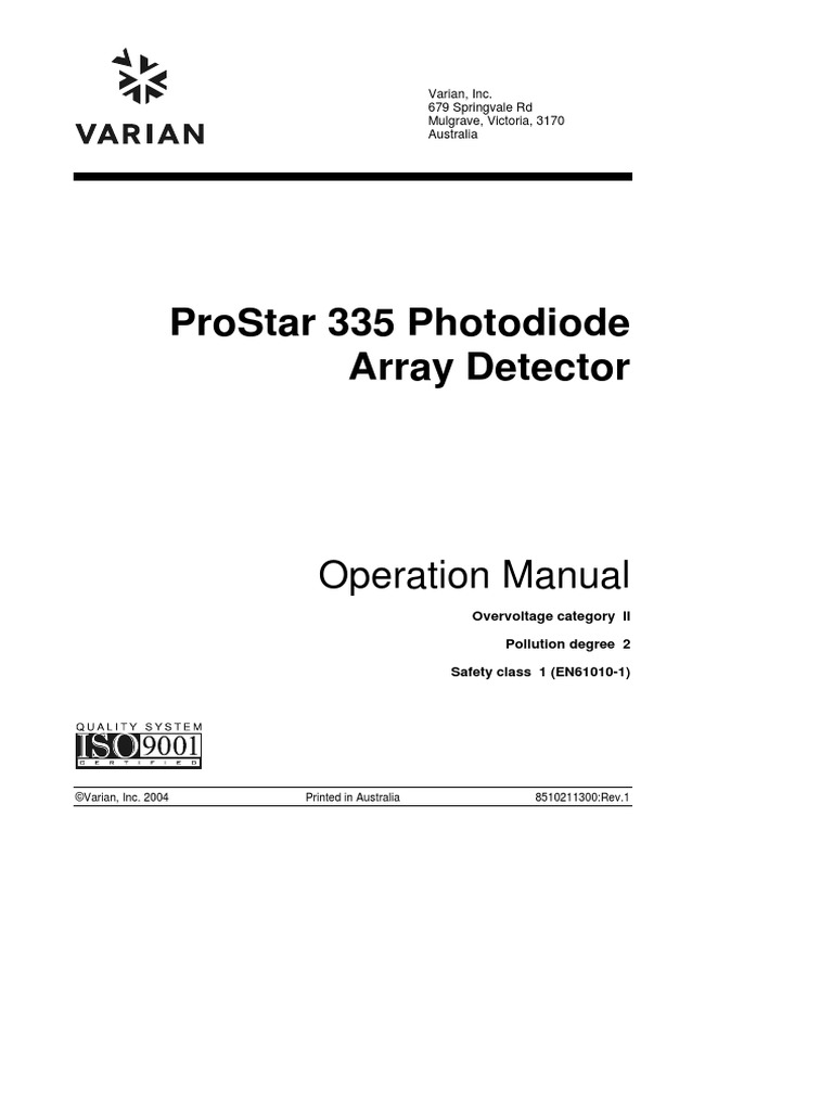 335 Ops | PDF | Ultraviolet | Ozone