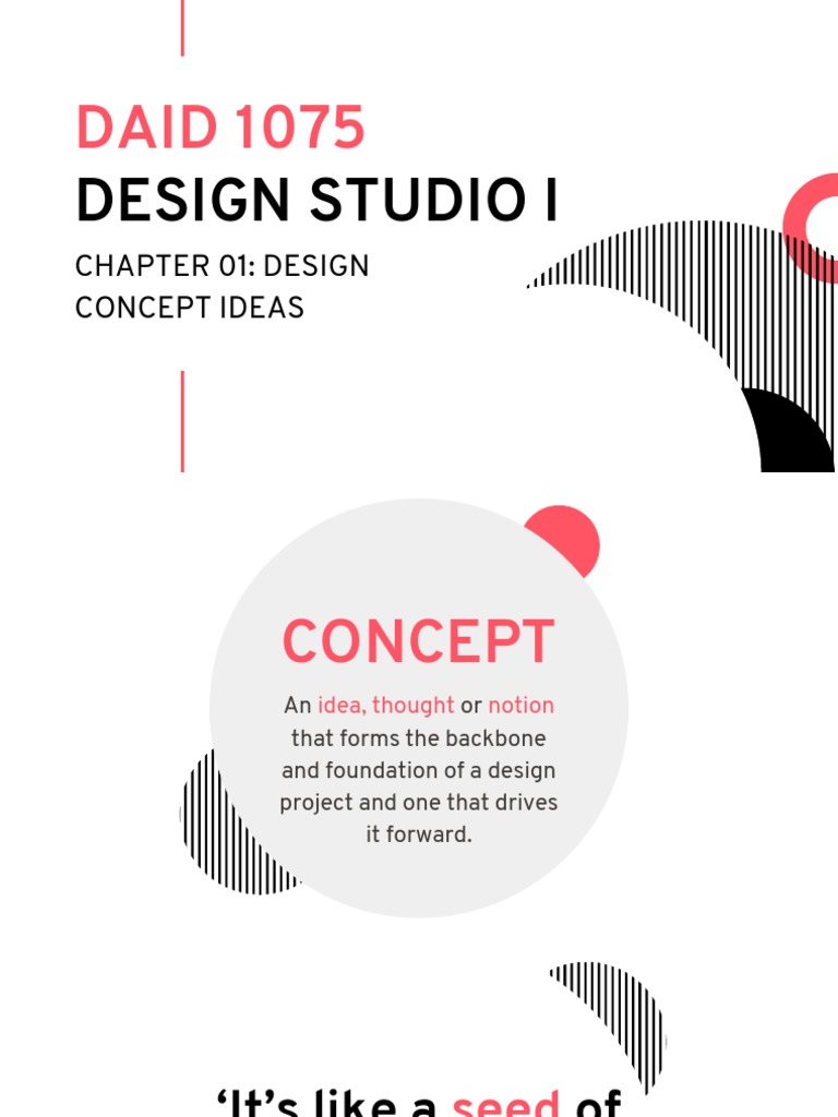 Chapter 1 | PDF | Concept | Design