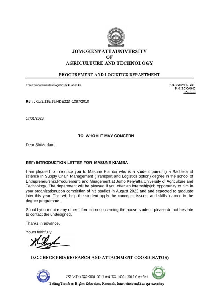 Student Completion Letter | PDF