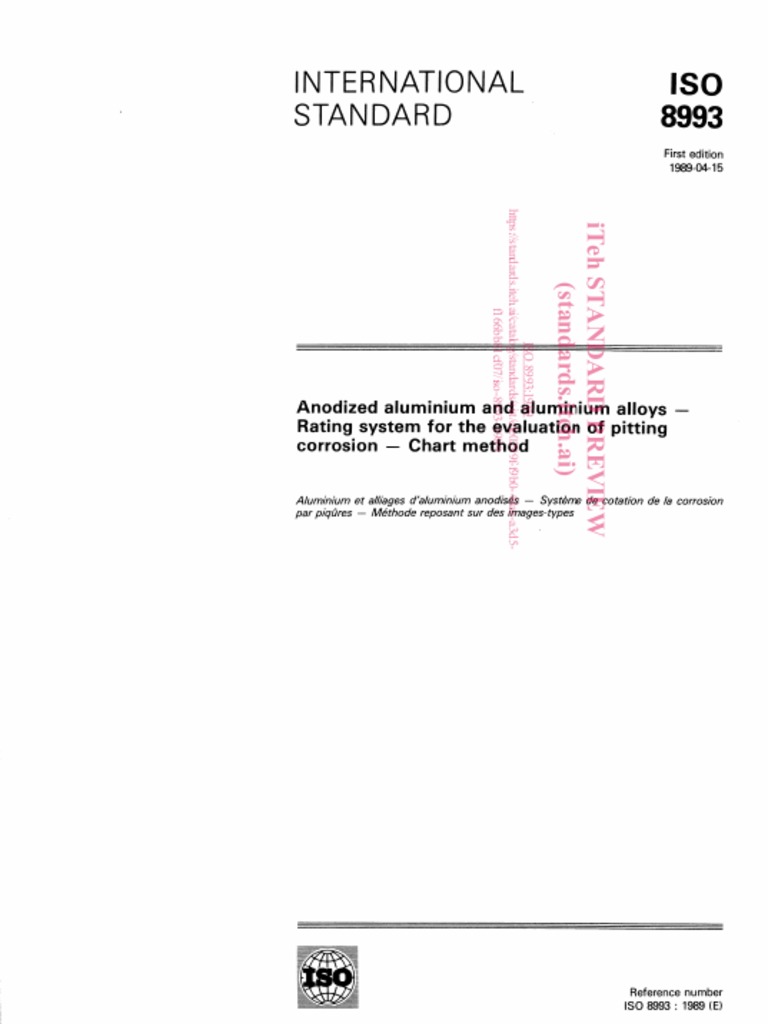 Iso 8993 1989 | PDF | International Organization For Standardization ...