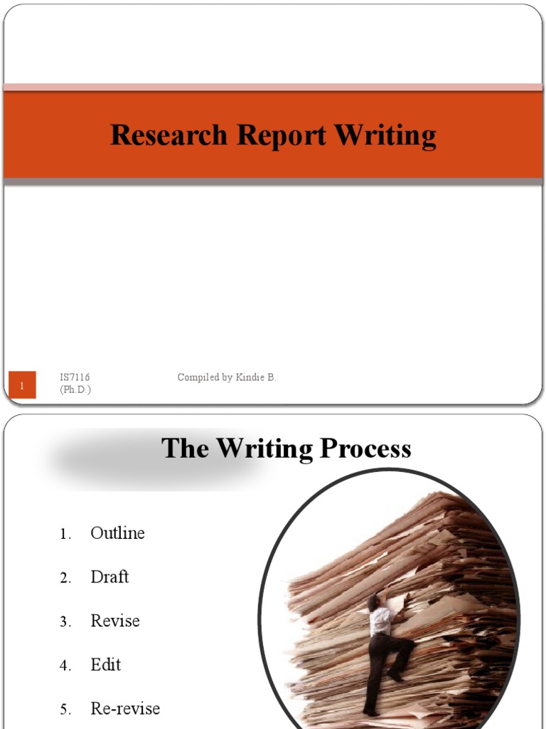 05 Research Report Writing | PDF