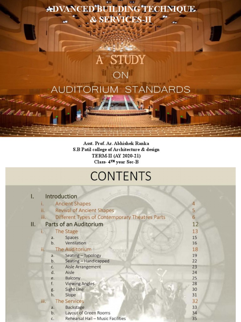 Auditorium Presentation | PDF | Art