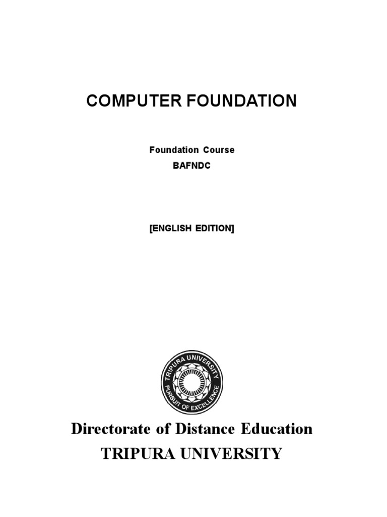 BA 4TH (Foundation) Computer Foundation Unlocked | PDF