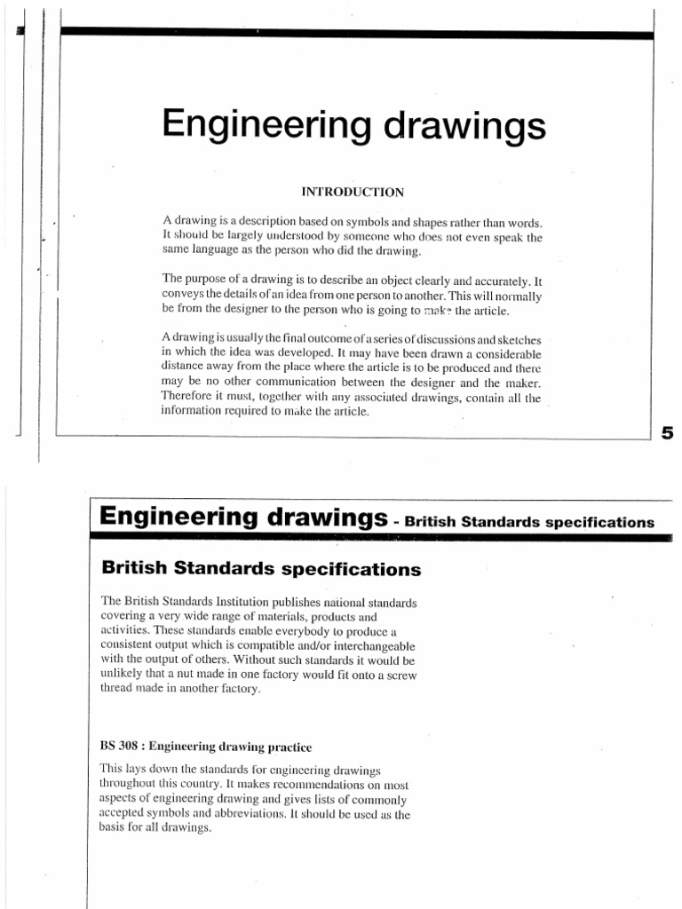 Engineering Drawings | PDF
