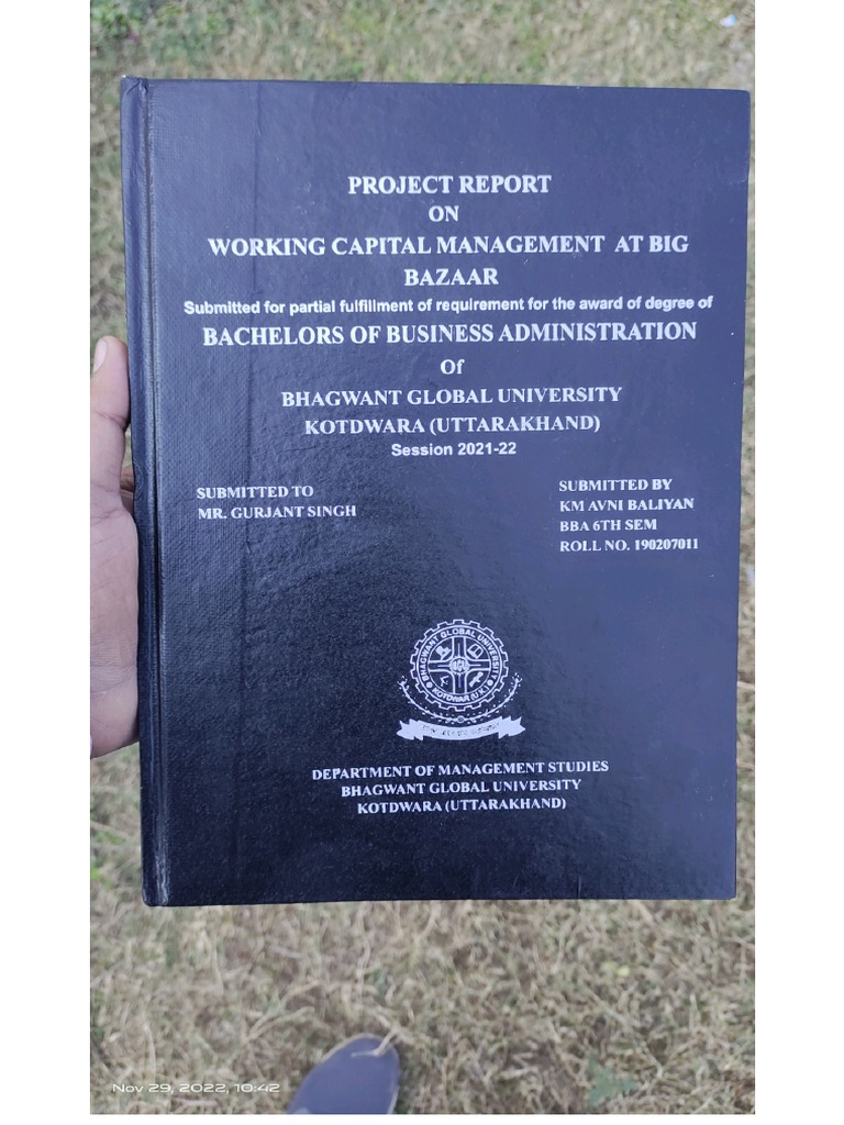 Project Internship 6th Sem | PDF