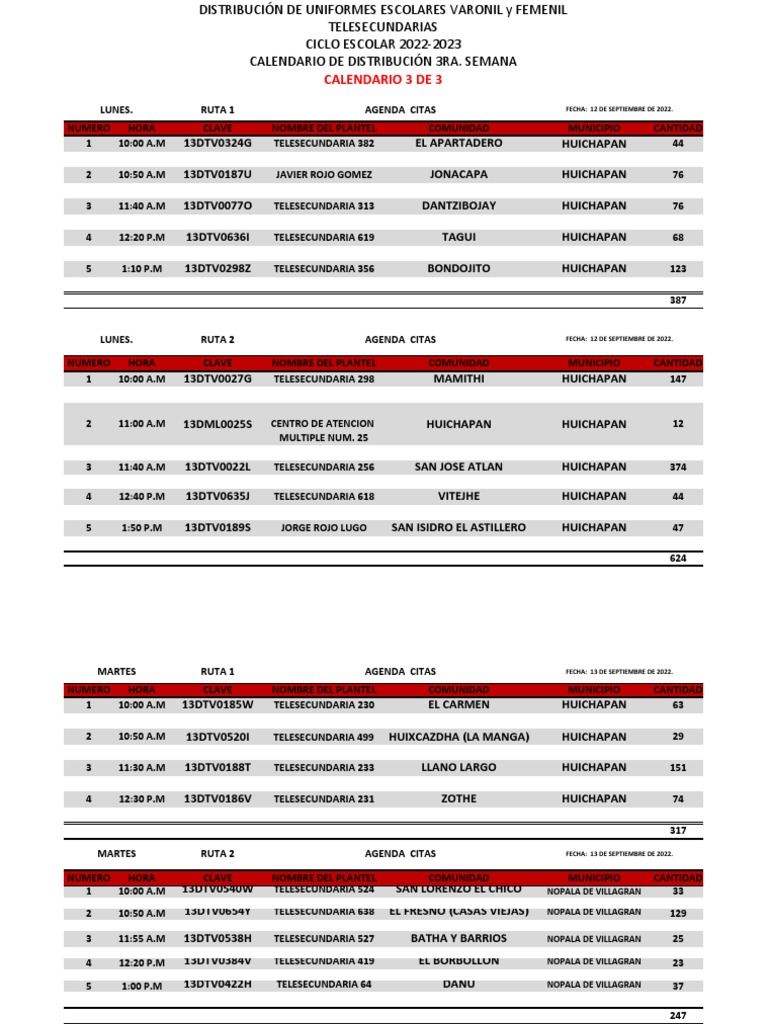 3_DE_3_TELESECUNDARIA_CALENDARIO_DE_DISTRIBUCIÓN_2022_2023_SEMANA_3 (1 ...