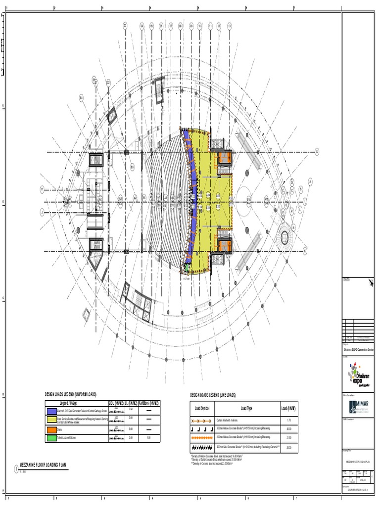 Mim Mod de - LP S CF r21 - Omar Sheet 012 00 Mezzanine Floor Loading ...