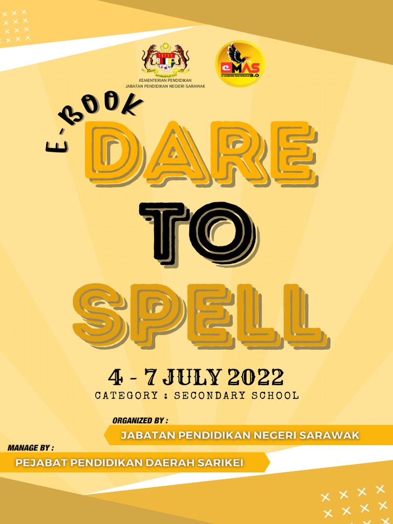 Kertas Kerja Pertandingan 'Dare To Spell' | PDF