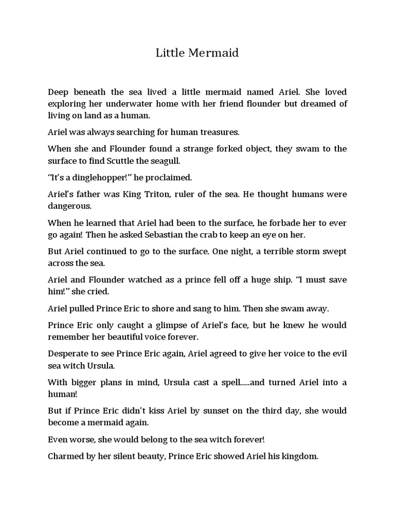 Little Mermaid | PDF