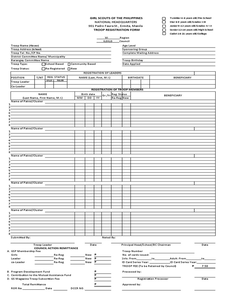 TRF Form | PDF | Government