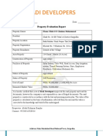 Property Valuation Report Format Sample | PDF | Real Estate Appraisal ...