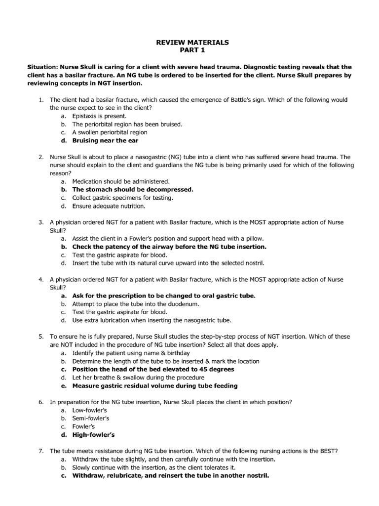 Review Material | PDF