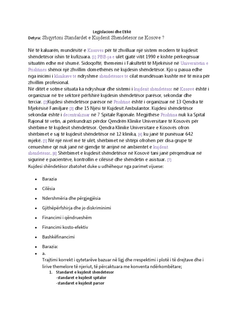 Detyra Ne Legjislacion | PDF