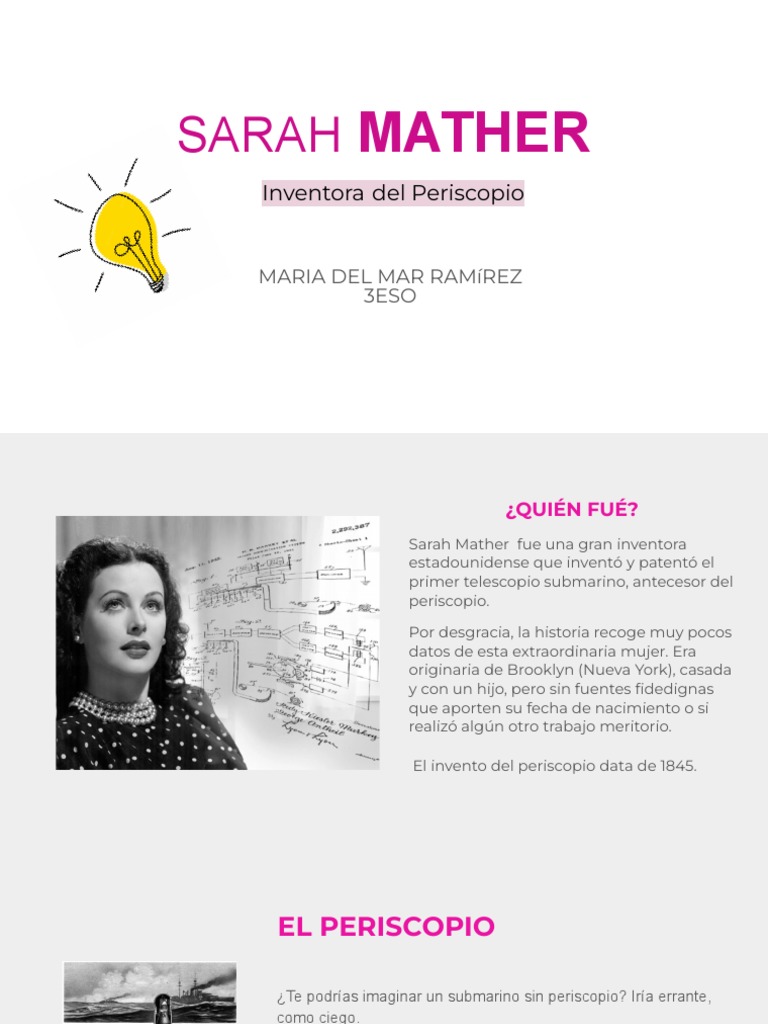 Sarah Mather (Maria Del Mar - 3eso) | PDF | Ciencias sociales | Arte