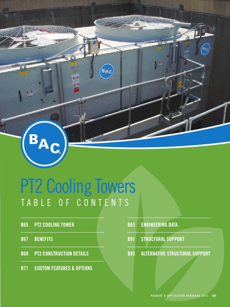 Catalogue For Counterflow Cooling Tower | PDF