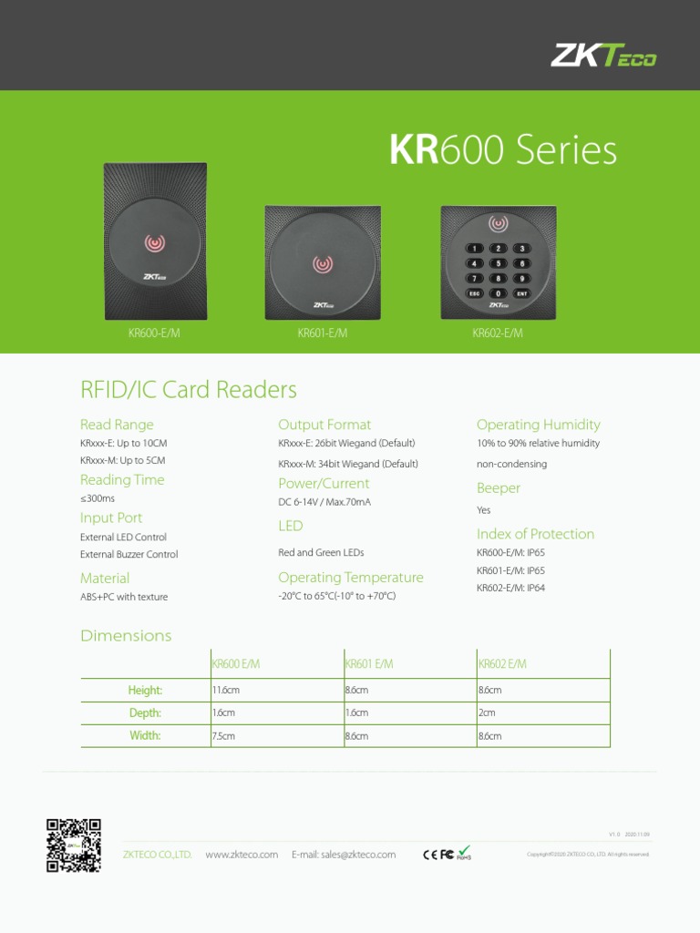 KR600 Series | PDF