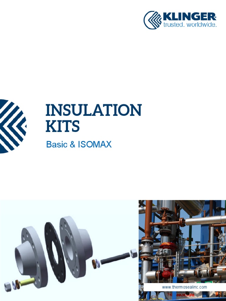 KLINGER Insulation Kits-03182020 | PDF | Washer (Hardware) | Screw
